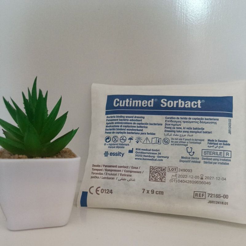 Jual Cutimed® Sorbact® Swab 7 x 9cm | Shopee Indonesia
