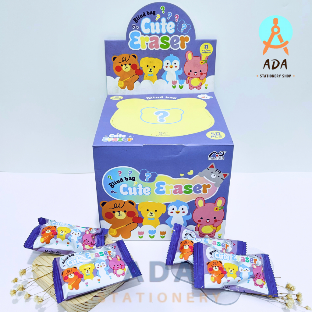 Jual ( 1 pc) PENGHAPUS BLIND BAG /682/ CUTE ERASER/ BLIND BOX ...