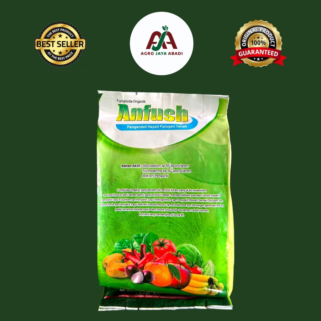 Jual Anfush Tricoderma Gliocladium SP Fungisida Organik 500 gr Pupuk ...