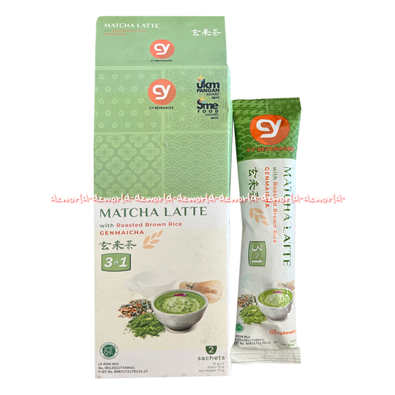 Jual Cy Beverages Matcha Latte 2sachet Teh Hijau Bubuk Kemasan Sachet ...