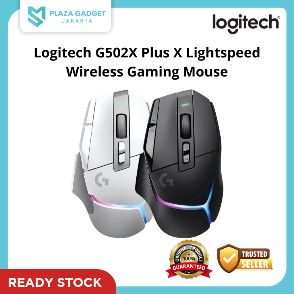 Jual Logitech G502 X Plus Mouse Gaming Wireless RGB HERO 25K DPI Garansi Resmi 2 Tahun | Shopee ...