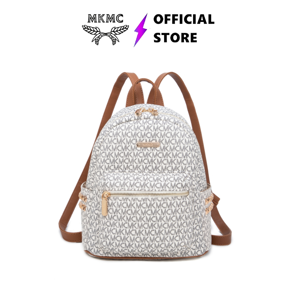 Jual MKMC Tas Ransel Wanita Mini Backpack Fashion Tas Punggung ziper ...