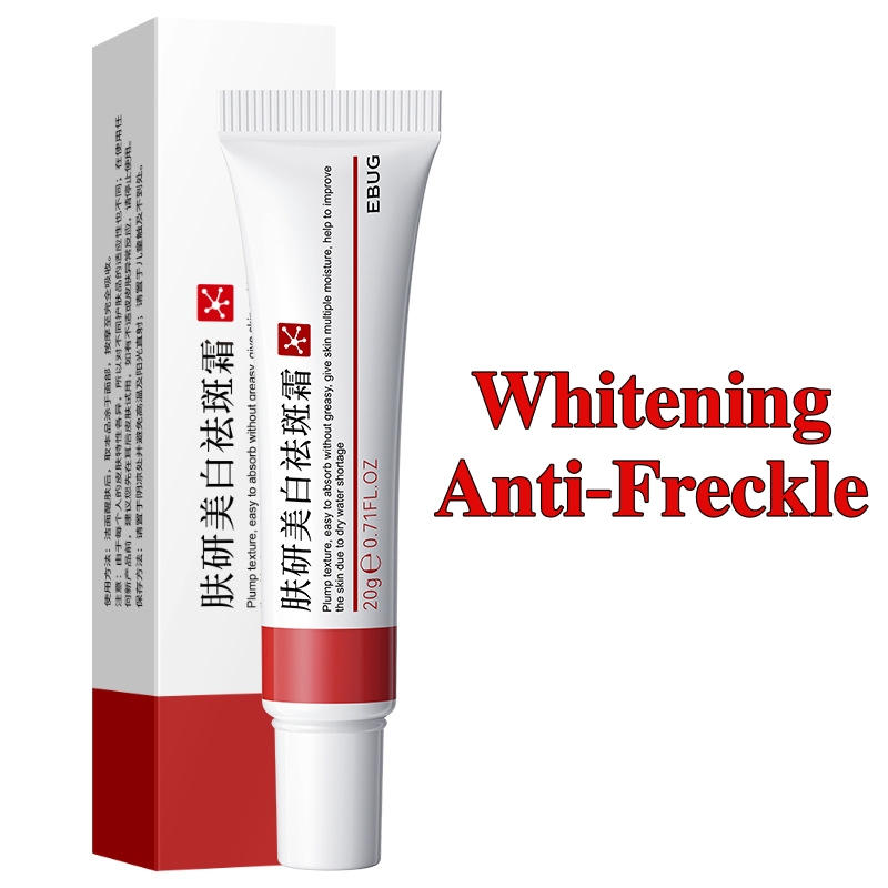 Jual EBUG Anti Freckle Whitening Cream Black Spot Krim Flek Hitam ...