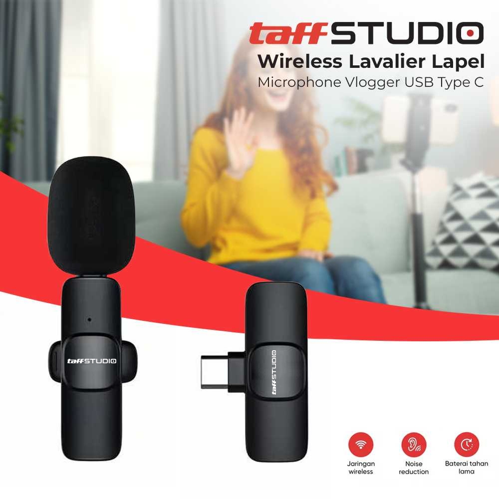 Jual Mic Wireless/Microphone Vlogger/Mic Vlogger | Shopee Indonesia
