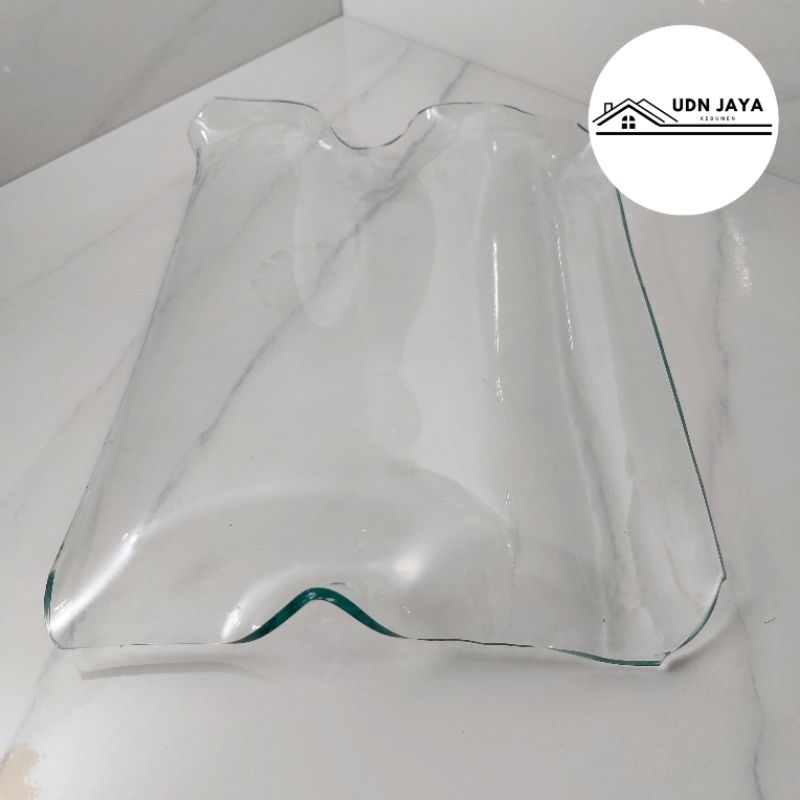 Jual Atap Genteng Kaca Pres Kodok Prentul Tebal 5mm Panjang 28.5cm ...
