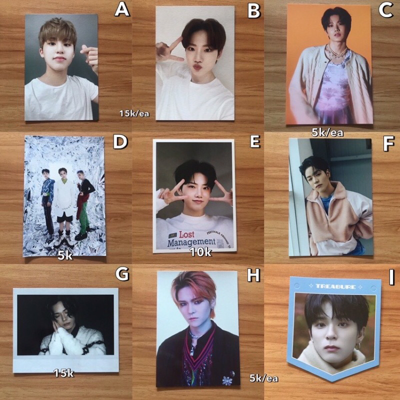 Jual [Ready Stock] Treasure Yoshi Junkyu Jaehyuk Asahi Jeongwoo Trace ...