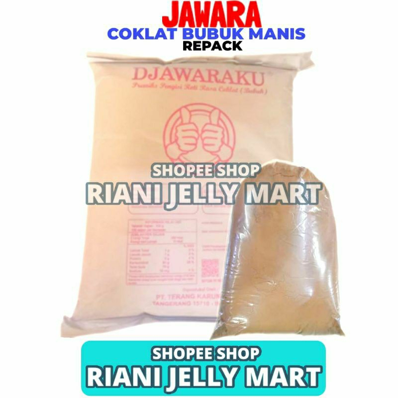 Jual Coklat Bubuk Manis Jawara 1kg Repacked | Shopee Indonesia