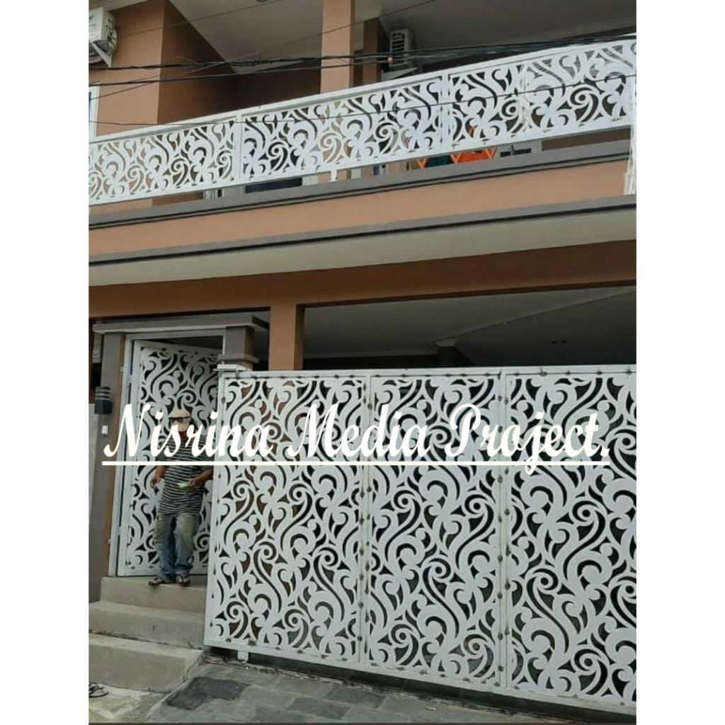 Jual PAGAR RUMAH LASER CUTTING (MOTIF CUSTOM) | Shopee Indonesia