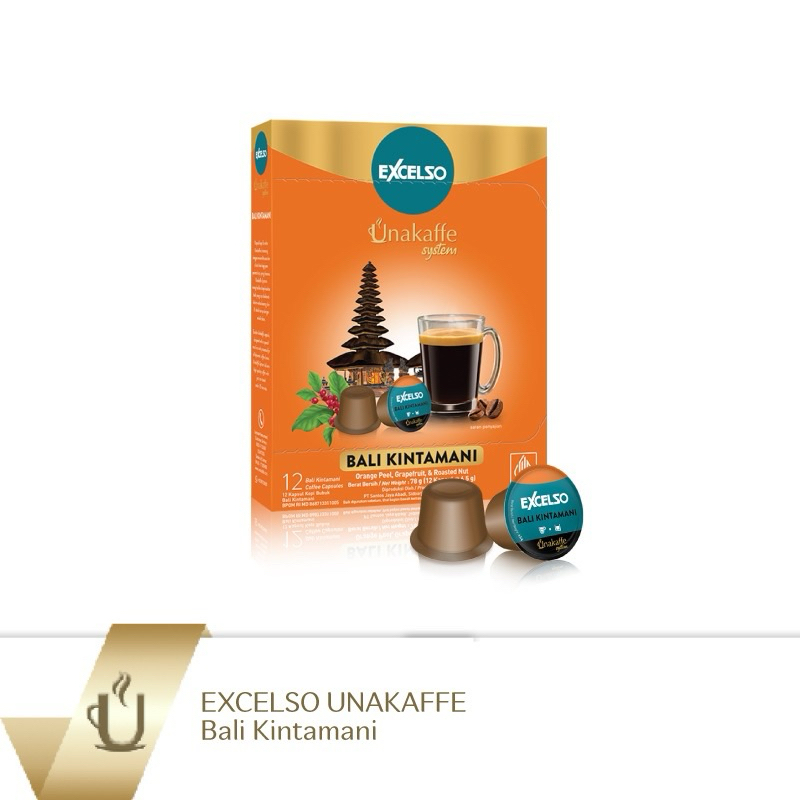 Jual Unakaffe Excelso Capsule New - Bali Kintamani isi 12 pods | Shopee ...