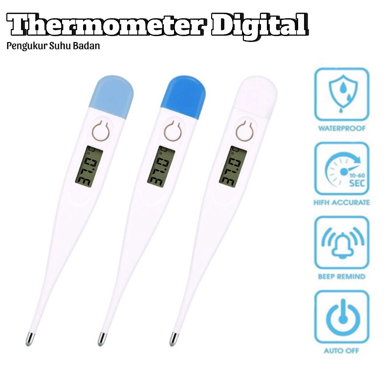 Jual [BOX] Thermometer Digital / Alat Pengukur Suhu Badan Tubuh Bayi ...