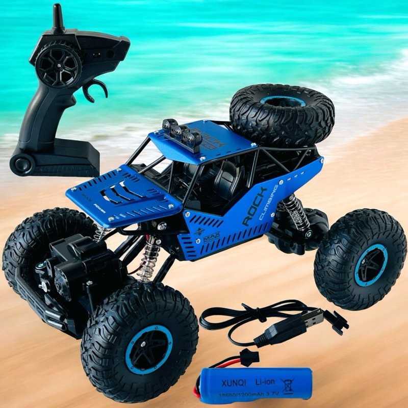 Jual MOBIL REMOTE SKALA 1:16 ROVER BIRU BLUE OFF-ROAD CLIMBING CAR ...