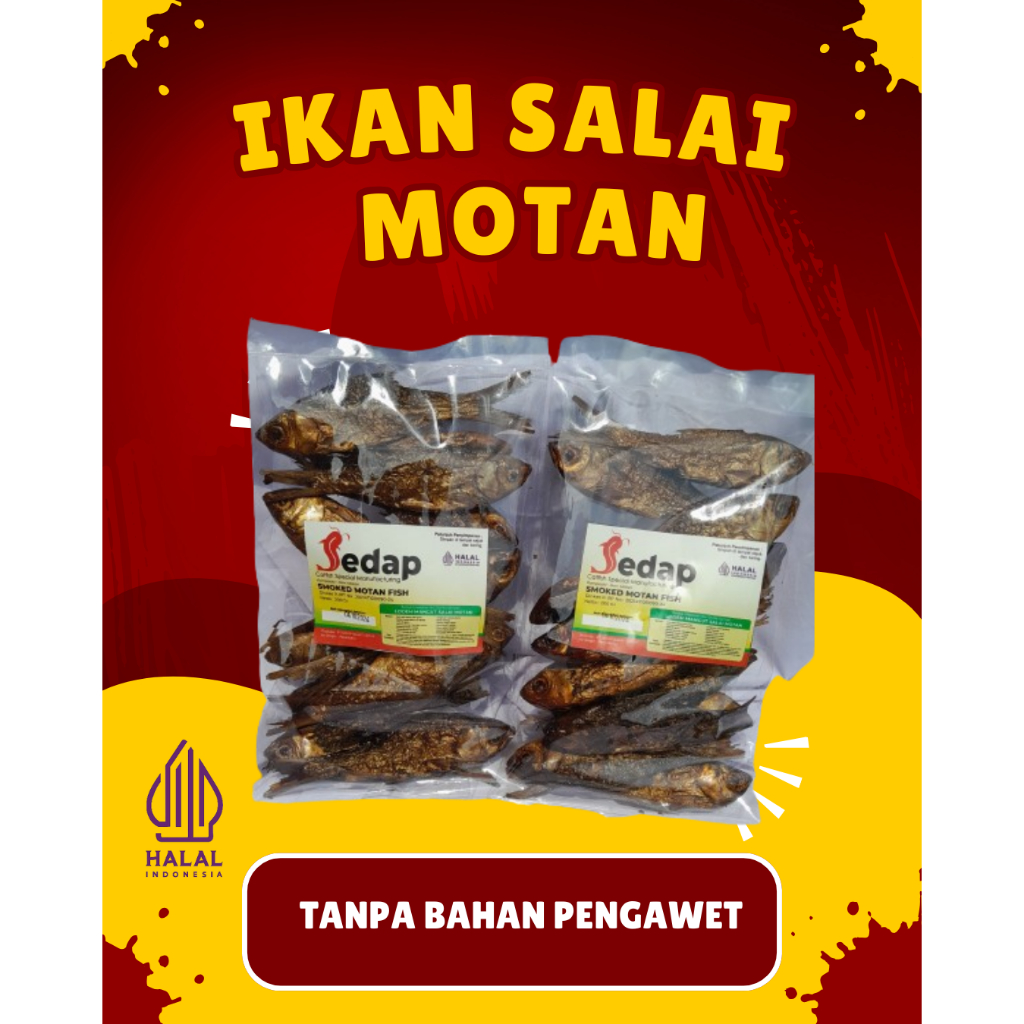 Jual ikan salai motan sedap 200 gr | Shopee Indonesia