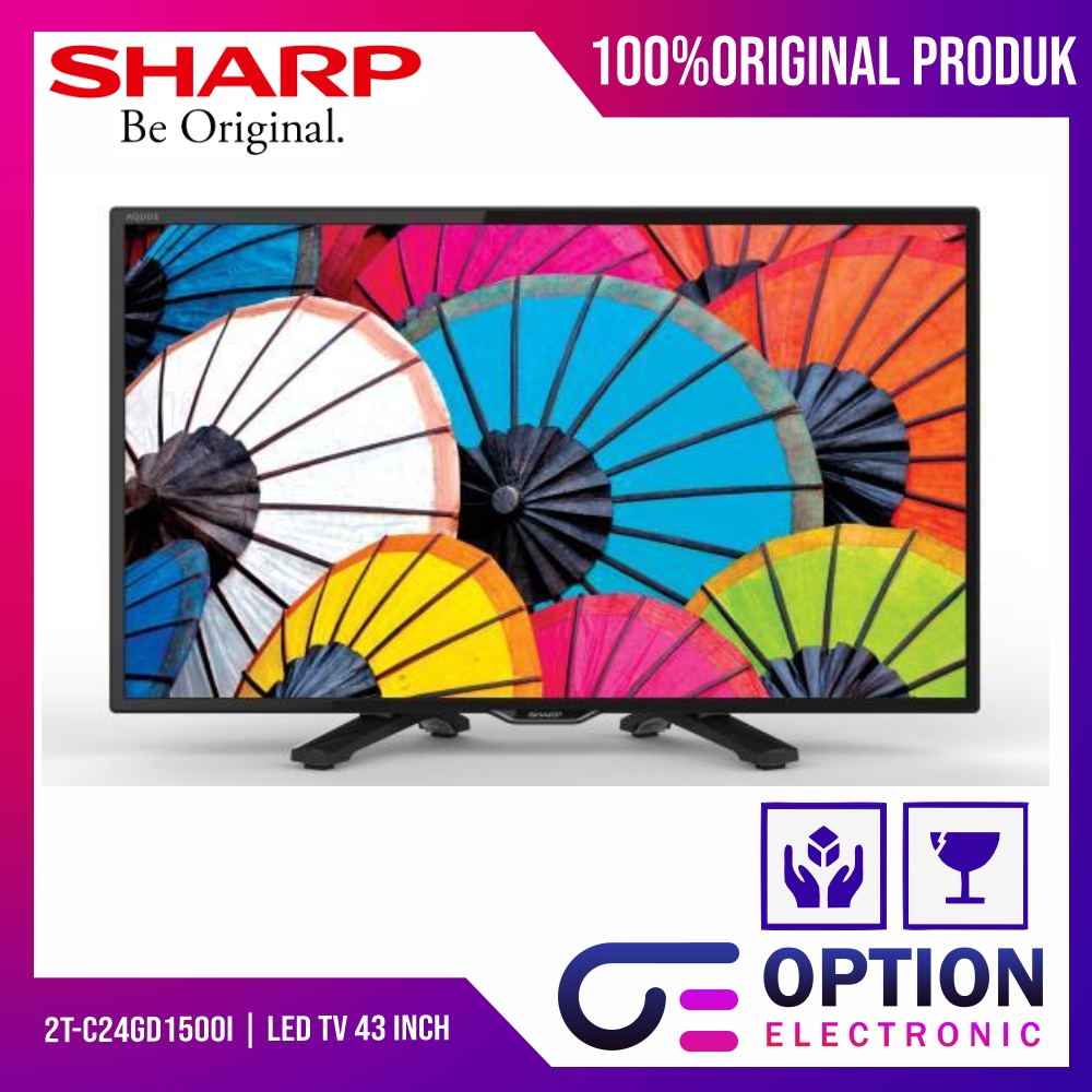 Jual SHARP 2T-C24GD1500I / 2T-C24GD LED TV 24 INCH - GARANSI RESMI ...