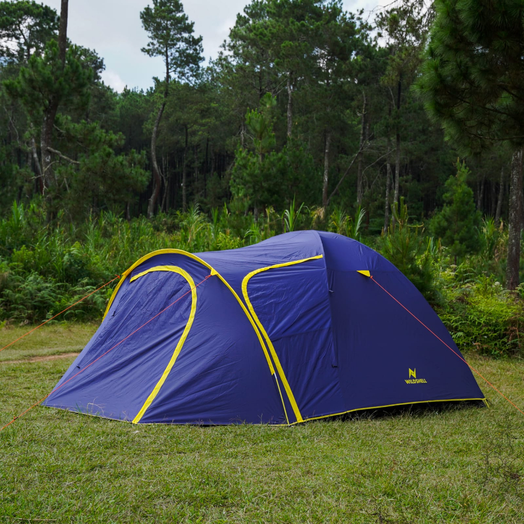 Jual TENDA CAMPING KELUARGA WILDSHELL MANDALA 6 PRO KAP 6-8 ORANG FRAME ...