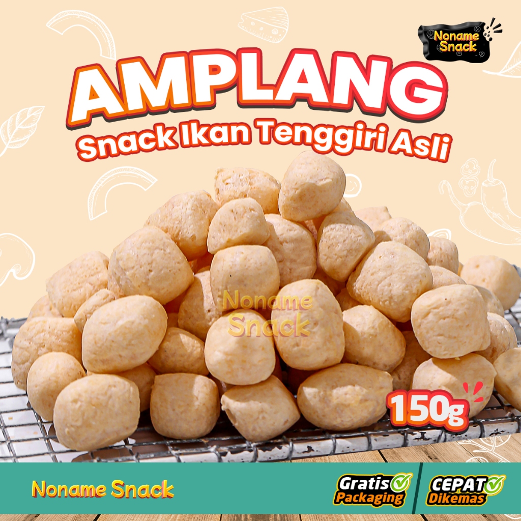 Jual NoName Snack - Amplang Kuku Macan Balikpapan Kerupuk Ikan Tenggiri ...