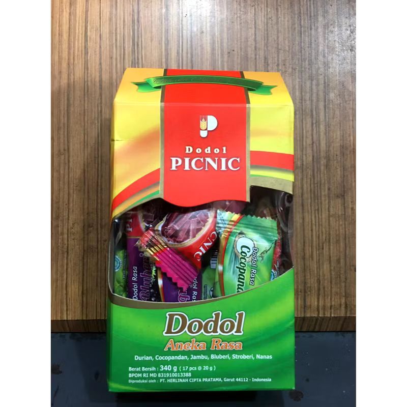 Jual Dodol picnic dodol garut dengan aneka rasa buah COD | Shopee Indonesia
