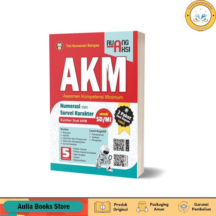 Jual Buku Ruang Aksi AKM Numerasi dan Survey Karakter SD/MI (Tim ...