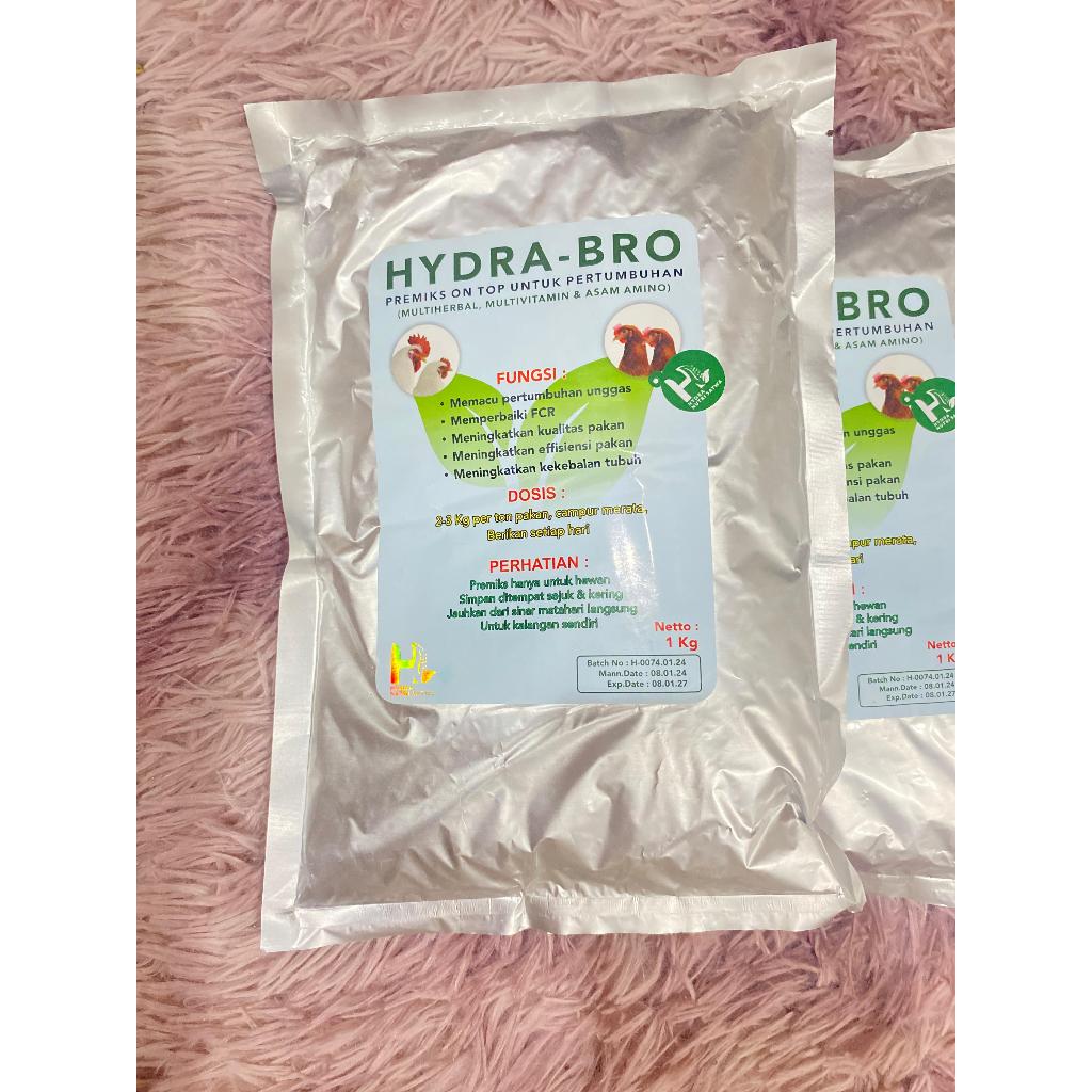 Jual Hydra Bro Premix Unggas Kemasan 1 kg | Shopee Indonesia