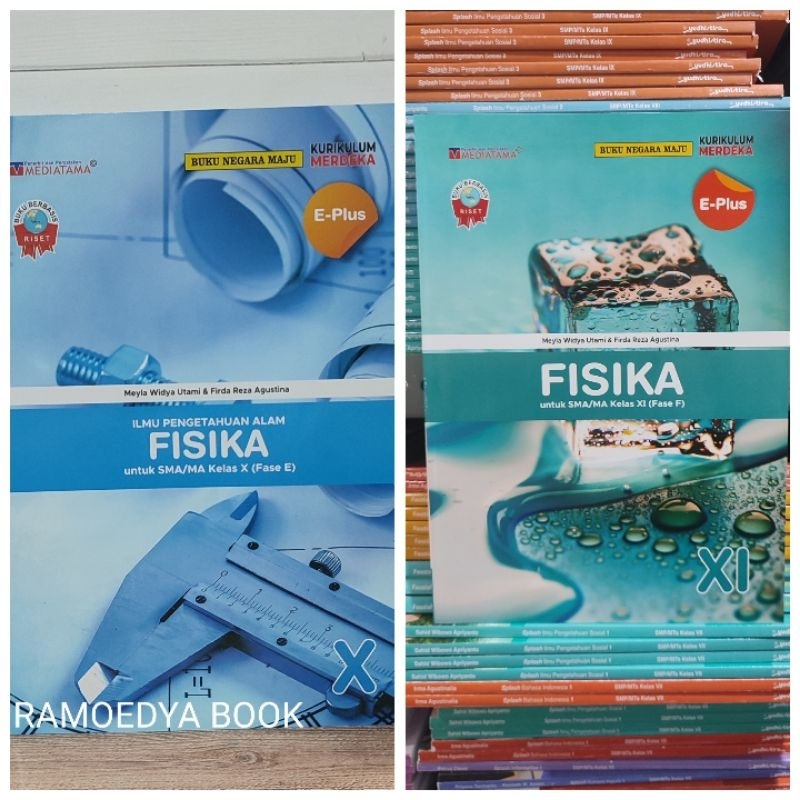Jual Buku Original E-Plus Fisika SMA kelas 10,11,12 Kurikulum Merdeka MEDIATAMA | Shopee Indonesia