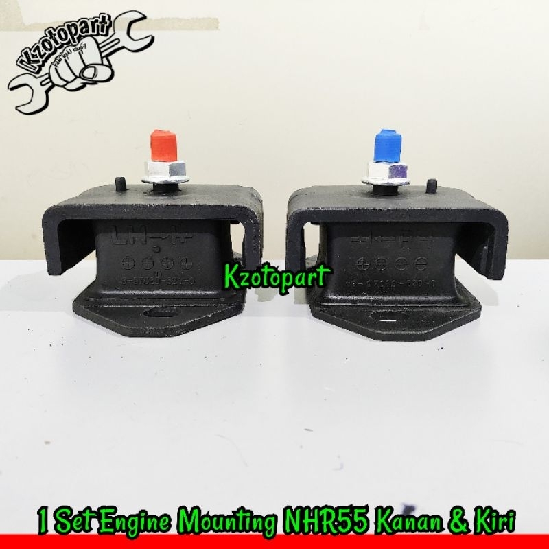 Jual 1 Set Engine Mounting Karet Dudukan Pangkon Mesin Isuzu Elf Engkel ...