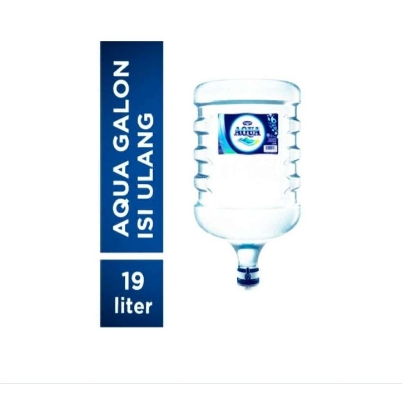 Jual Aqua Air Mineral Galon 19L (plus isi) | Shopee Indonesia