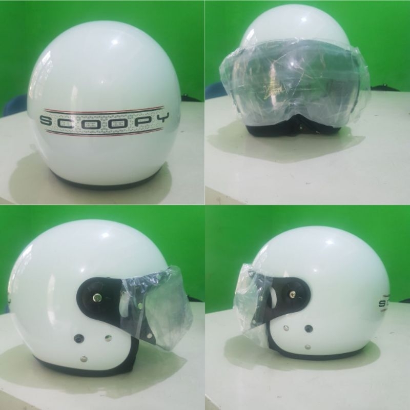 Jual Helm Bogo motif Warna Putih SNI | Shopee Indonesia