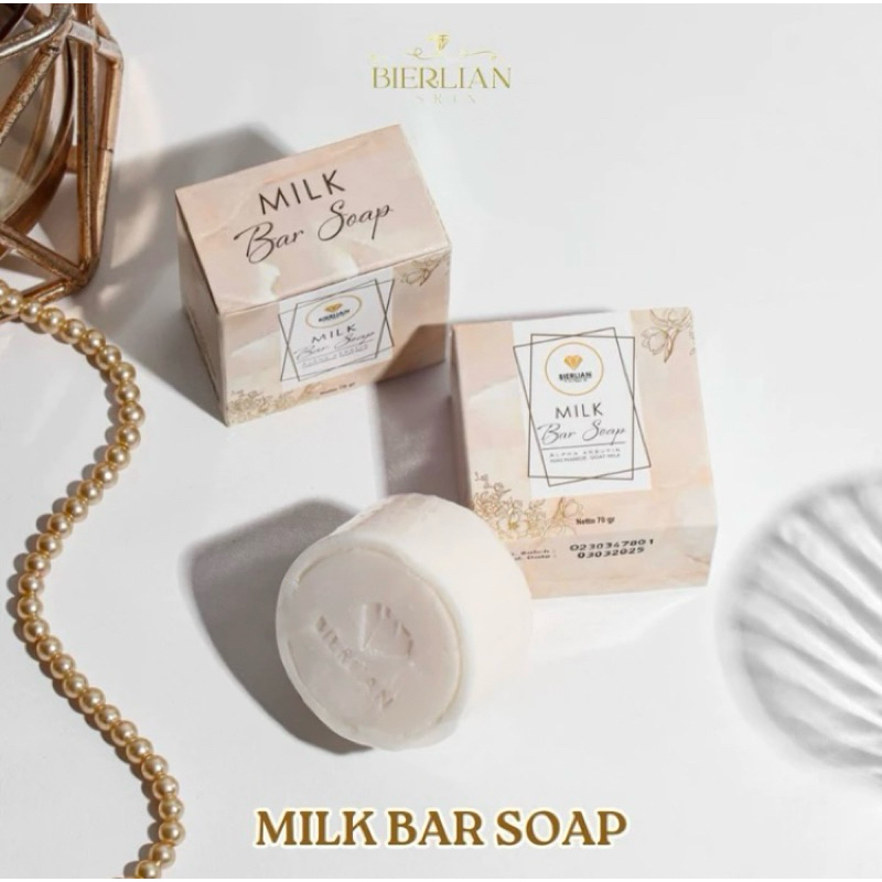 Jual MILK BAR SOAP BIERLIAN/ SABUN SUSU (FREE GIFT SETIAP PEMBELIAN ...