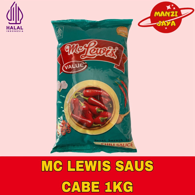 Jual MC LEWIS Chili Sauce / Saus Tomat / Hot N Hot [1kg] | Shopee Indonesia