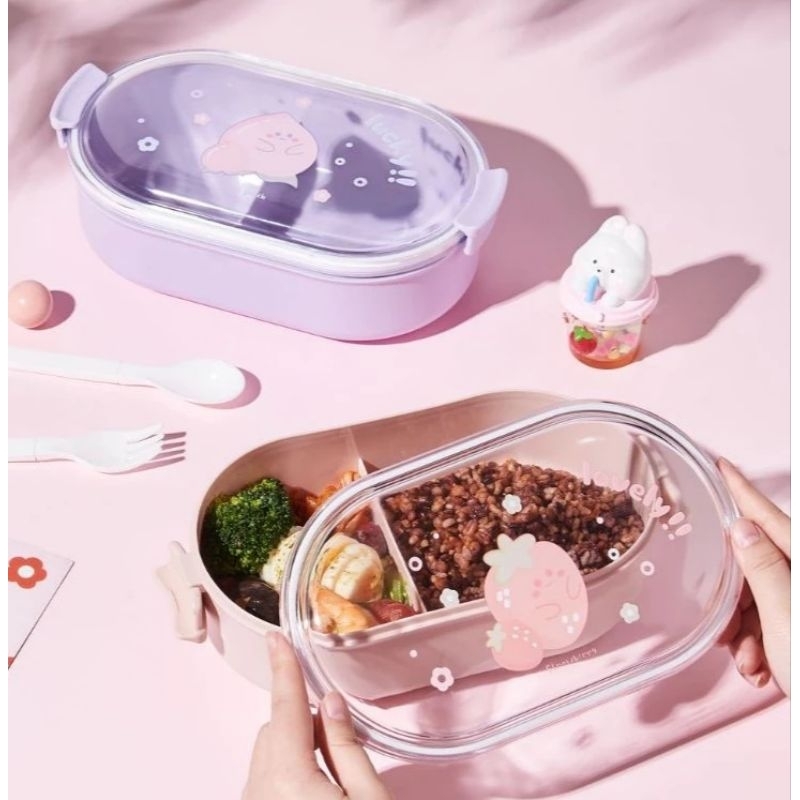 Jual BONBOX kotak makan anak karakter lucu lunch box tempat bekal anak TK SD BTE 31205 | Shopee ...