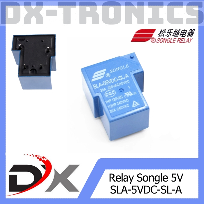 Jual Relay Songle SLA-5VDC-SL-A 5V 30A Relay Kodok 4 Pin 4pin | Shopee Indonesia