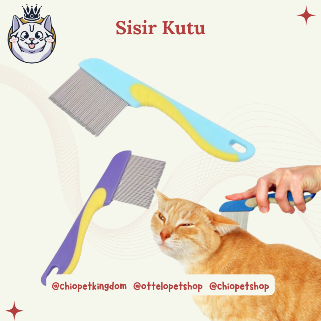 Jual Sisir Kutu Kucing Anjing | Shopee Indonesia