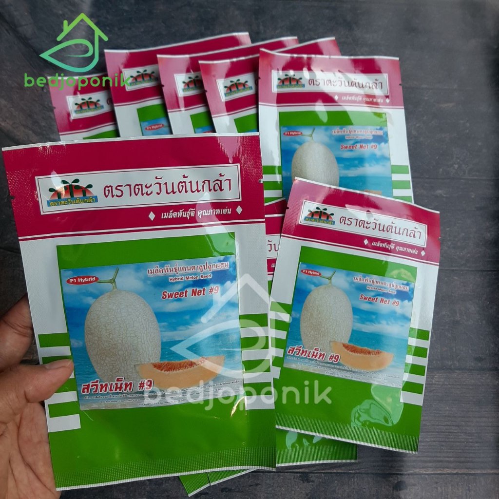 Jual Benih Melon SWEET NET 9 Kemasan 10gr - Original Pack - Kemasan ...
