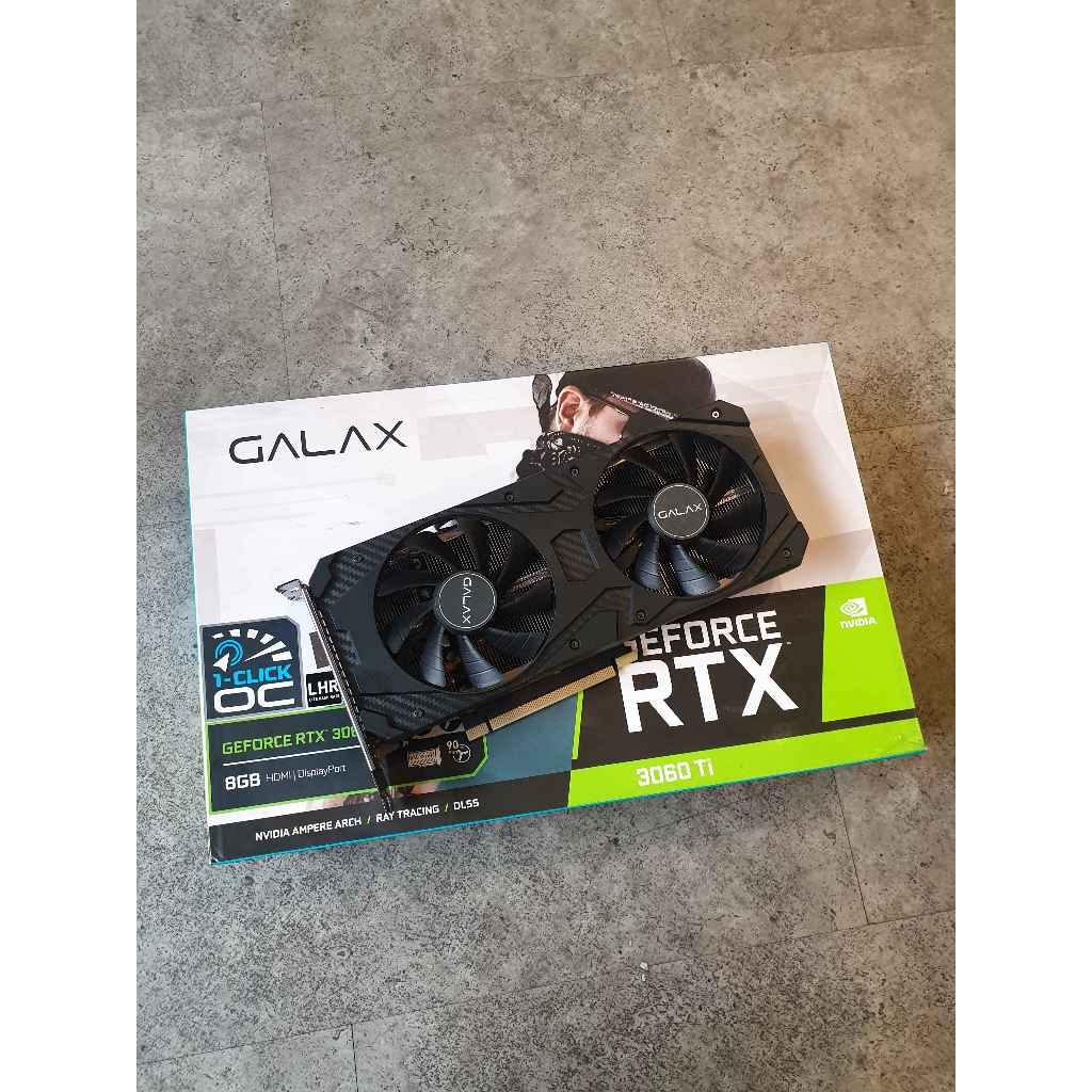 Jual GALAX GEFORCE RTX 3060 Ti OC 8GB GDDR6 256BIT NVIDIA VGA / 3060Ti ...