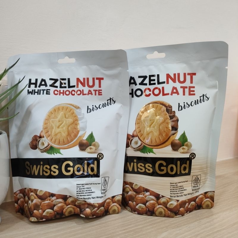 Jual Swiss Gold Hazelnut Biskuit Coklat Hazelnut Milk 100g | Shopee ...