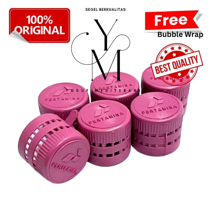 Jual TUTUP SEGEL ELPIJI PINK TUTUP GAS LPG 3KG 12KG TUTUP TABUNG GAS ...