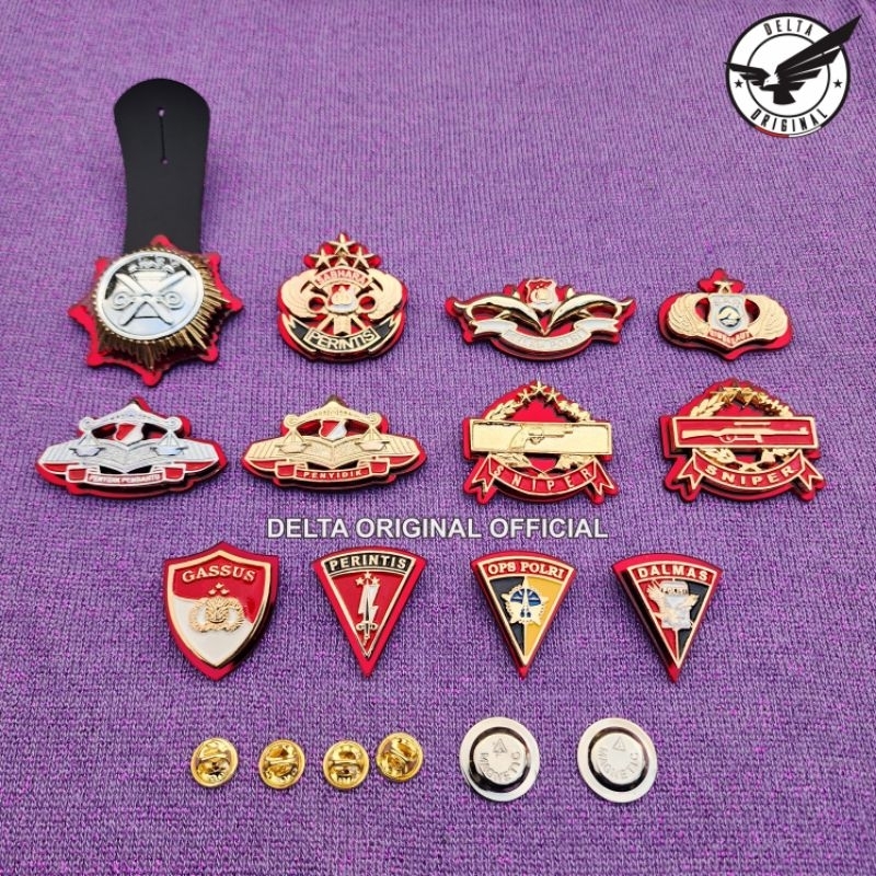 Jual Pin Dalmas / Roda Sabhara / Pin perintis / Perintis Sabhara ...