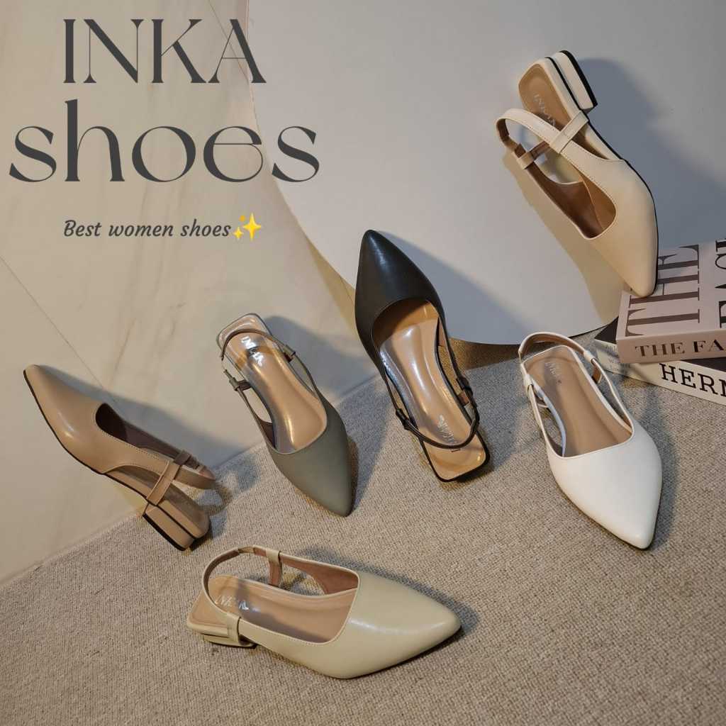 Jual INKA SHOES - DIANA HEELS sepatu sandal wanita terbaru | Shopee ...