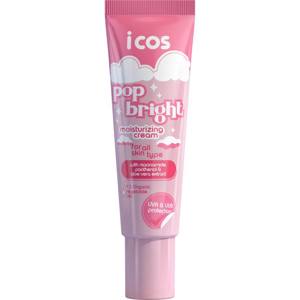 Jual Aster Kosmetik - Icos by Inez Pop Bright Moisturizing Cream 20gr ...