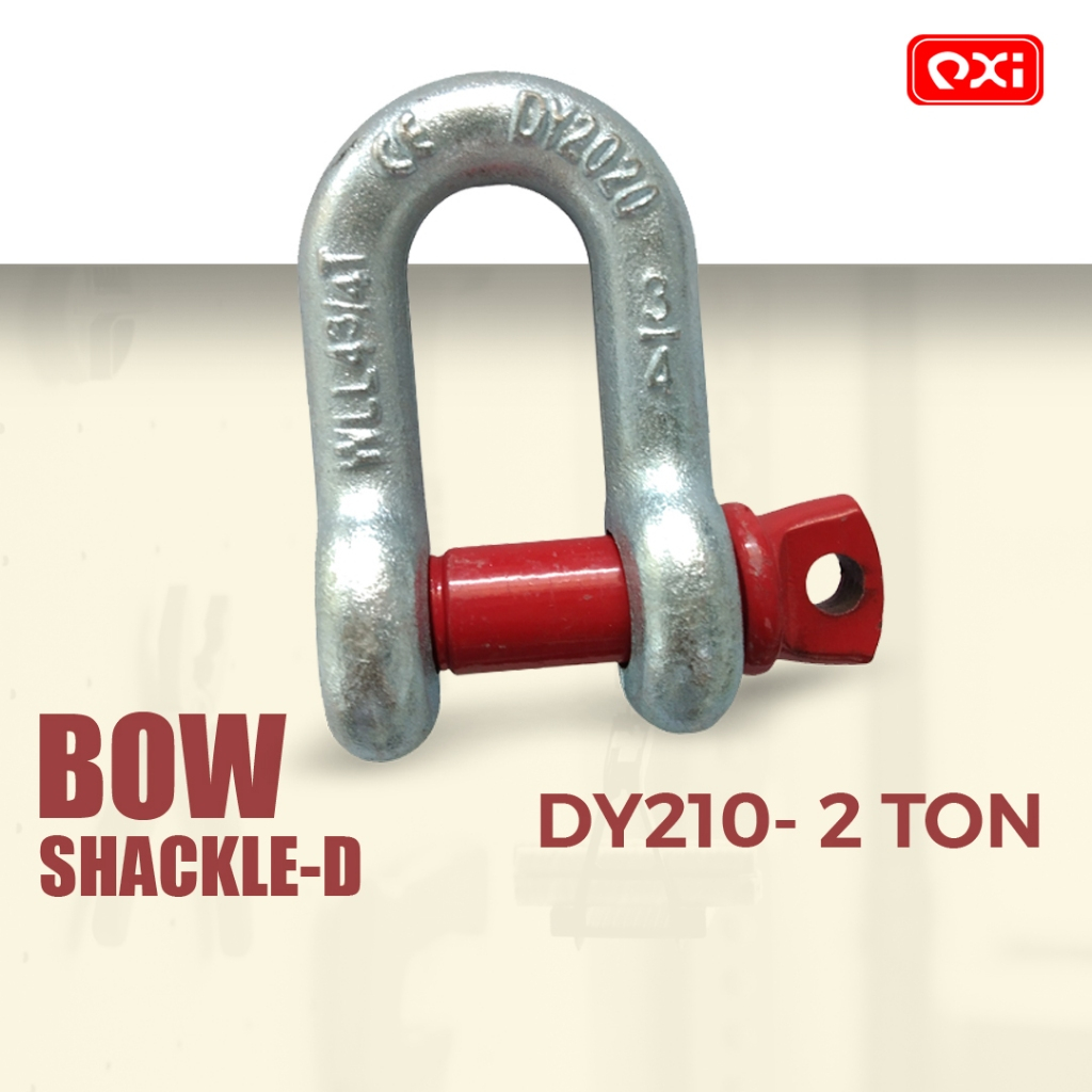 Jual Shackle D DY210 / Segel Dee Screw Pin 2 TON | Shopee Indonesia