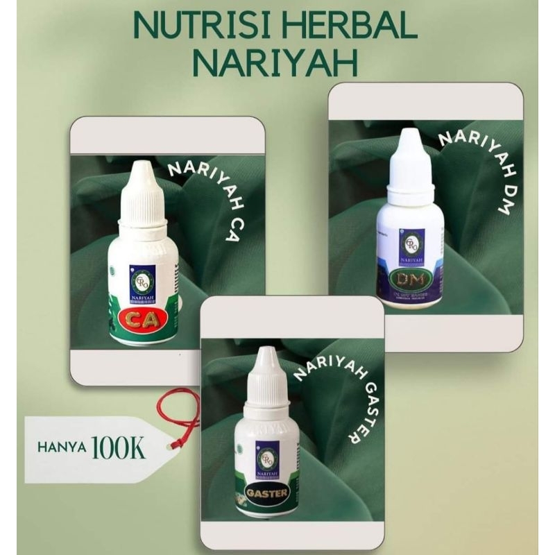 Jual Herbal Nariyah Nariyah CA Nariyah Herbal Original Nariyah Gaster ...