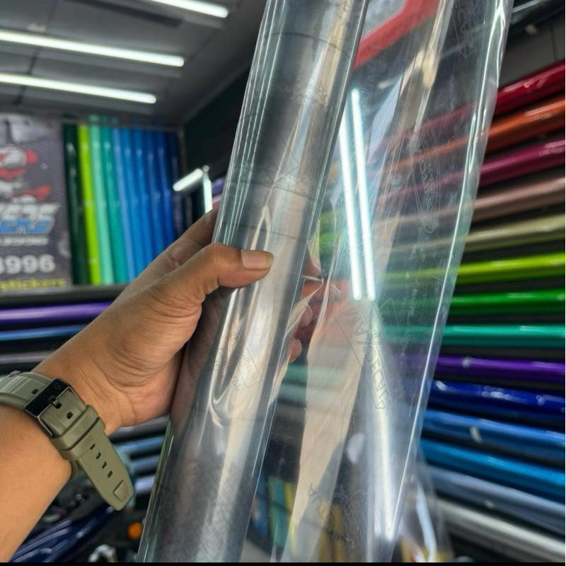 Jual sticker skotlet vpf clear pelindung body motor harga per 50cm ...