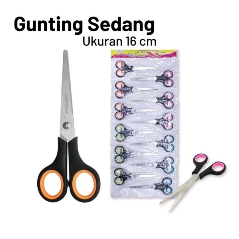 Jual Gunting warna warni ukuran sedang | Shopee Indonesia