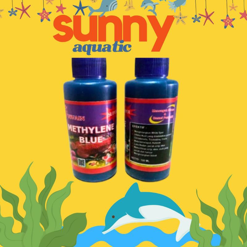 Jual OBAT BIRU IKAN METHYLENE BLUE OBAT LUKA BIRU IKAN | Shopee Indonesia