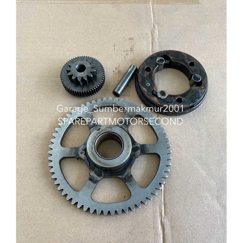 Jual Oneway Gear Oneway Full Set Gigi Starter Yamaha Jupiter MX Lama ...