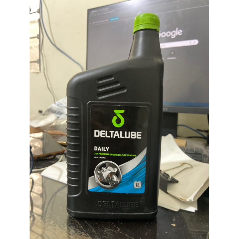 Jual Oli Deltalube 1 Liter 10W-40 Oli Deltalube Daily 1000ml | Shopee ...