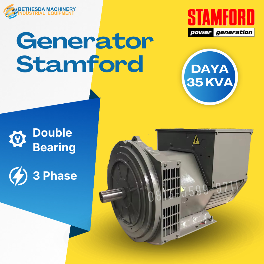 Jual Generator Genset Stamford 35 Kva - Alternator 35Kva 28Kw Stamford Original | Shopee Indonesia