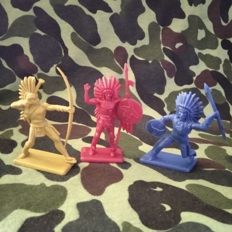 Jual Mainan patung indian/dayak isi 50 pcs | Shopee Indonesia