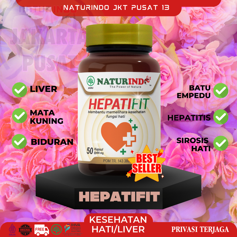 Jual Naturindo Hepatifit Herbal Obat Alergi Liver Yang Bengkak ...