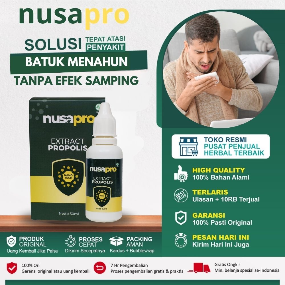 Jual Nusapro Obat Batuk Menahun Saluran Pernafasan Sesak Nafas Asma ...