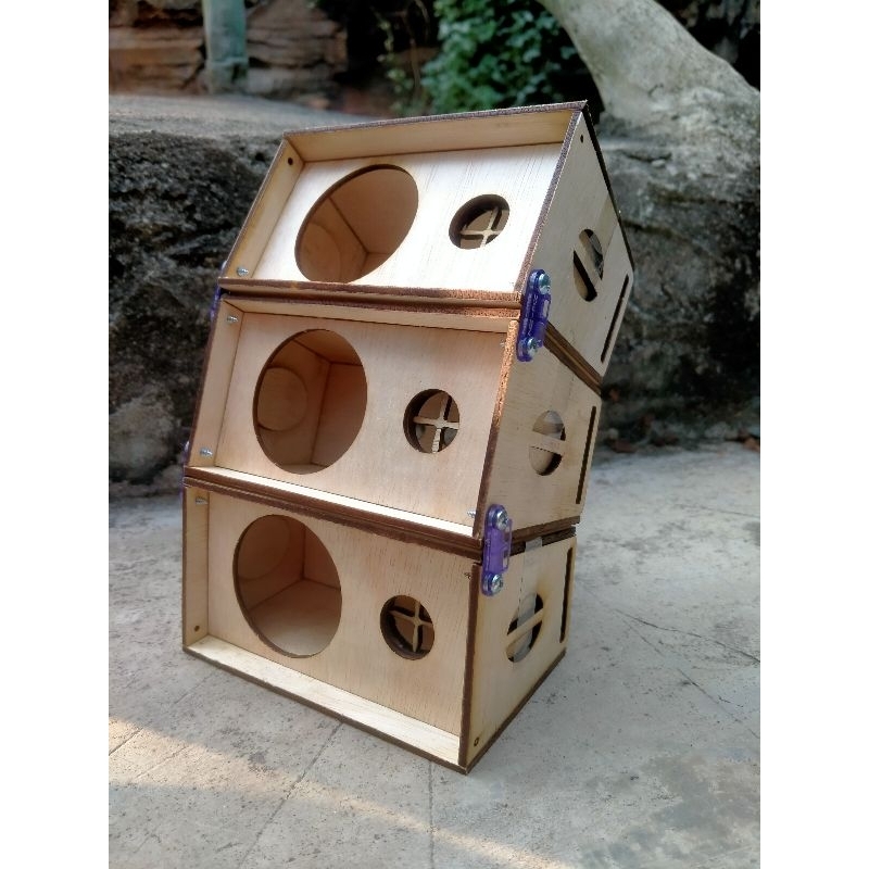 Jual box speaker line array 2 inc miniatur sound system (box saja ...